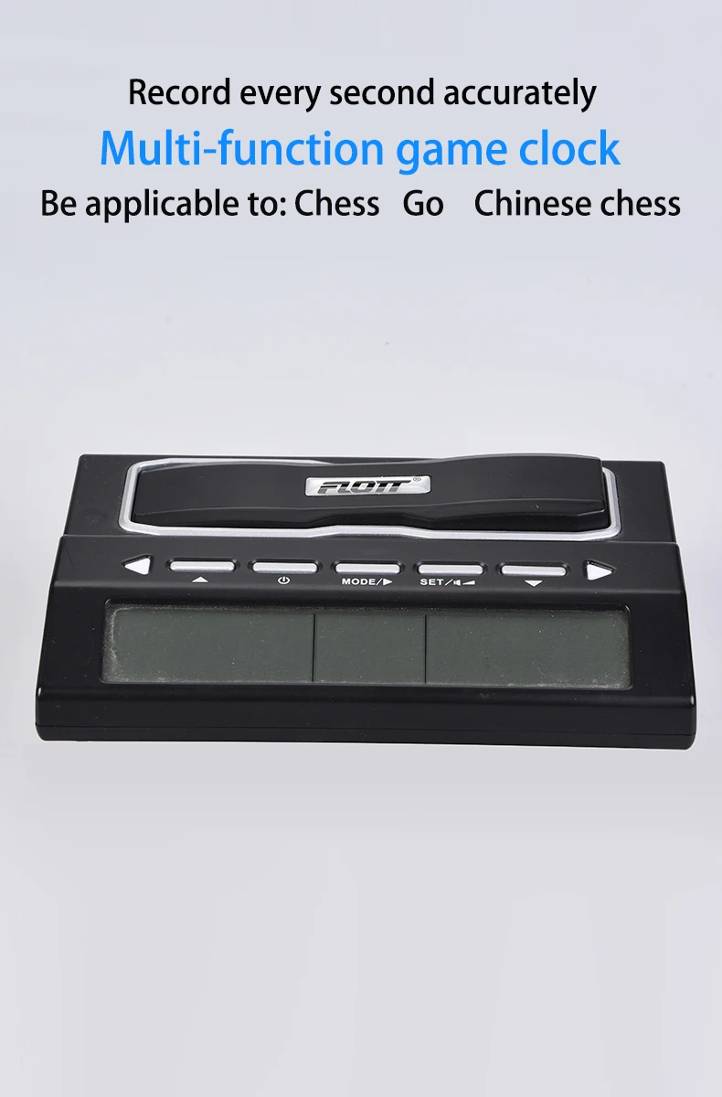 Digital Chess Game Professional Chess Timer Multifunctional Board Game