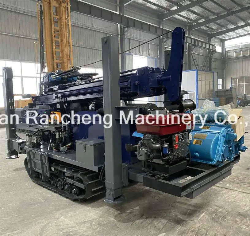 Dth Rock Borehole Drill Machine/air Hammer Water Well Drilling Rig For ...