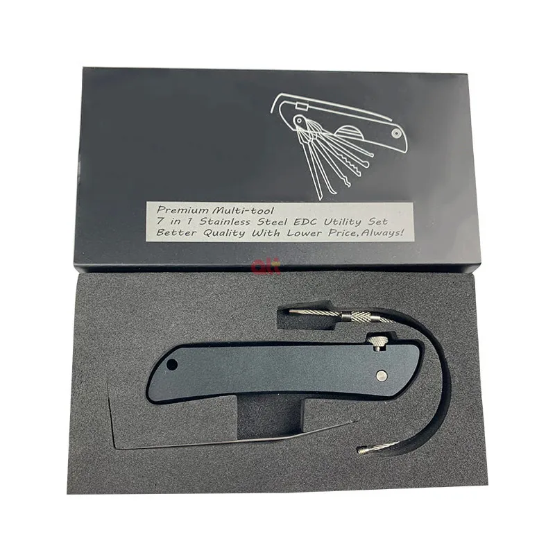 Custom Folding Single Hook Jack Knife Lock Pick Multitool Training Lock ...