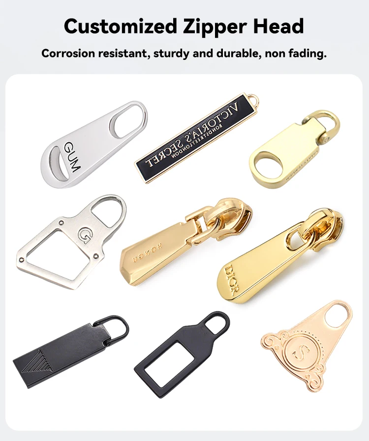 Custom Zipper Pullers Garment Designer Zipper Pulls High Quality Puller ...