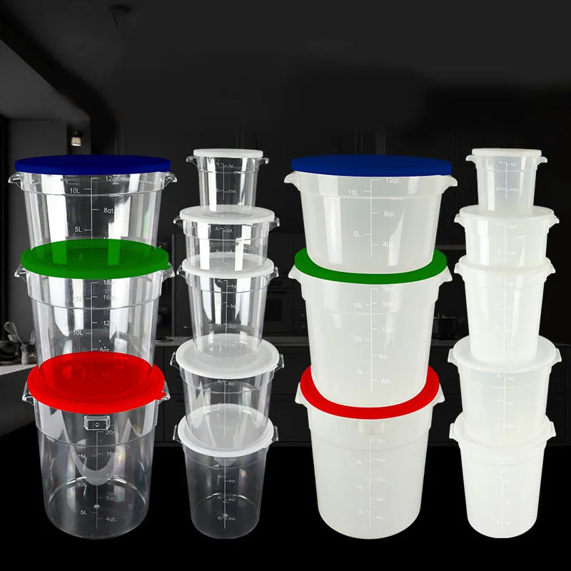 Heavy-duty Clear Plastic Storage Box With Lid Household Stackable ...