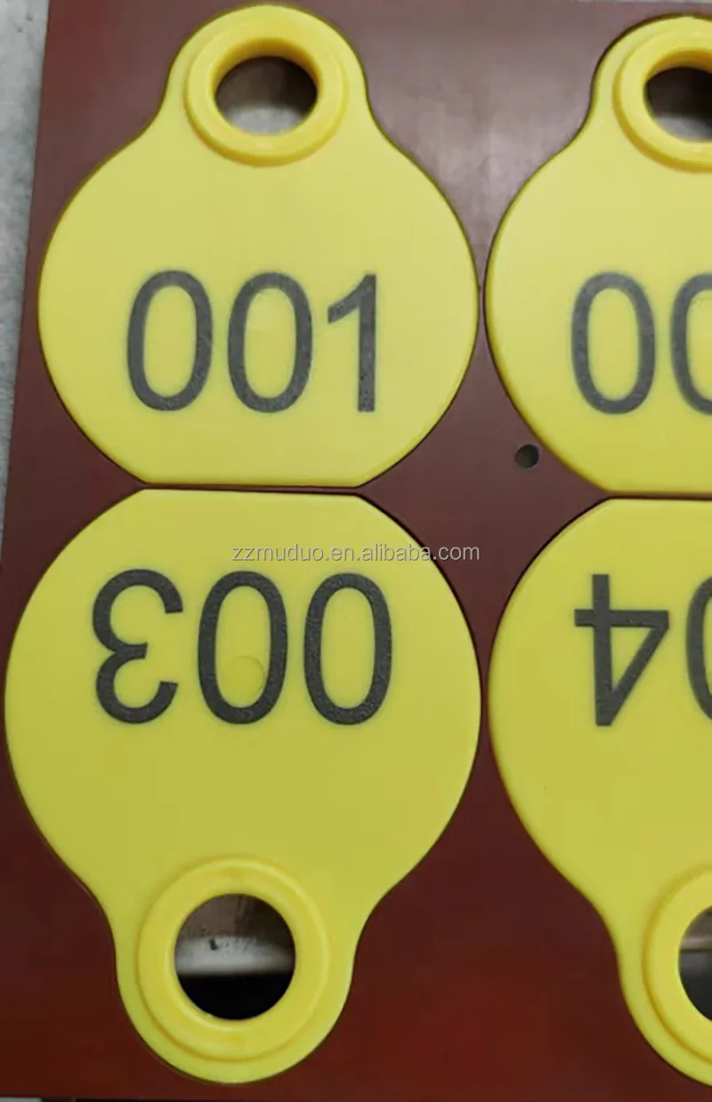 80*65mm Cattle Neck Tag - Durable & Versatile Identification