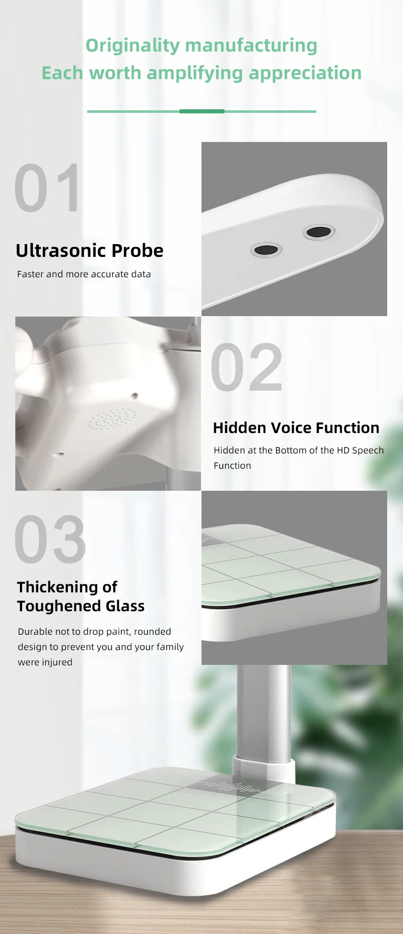 Automatic Measuring Machine Height Weight Scale - Buy Height And Weight ...