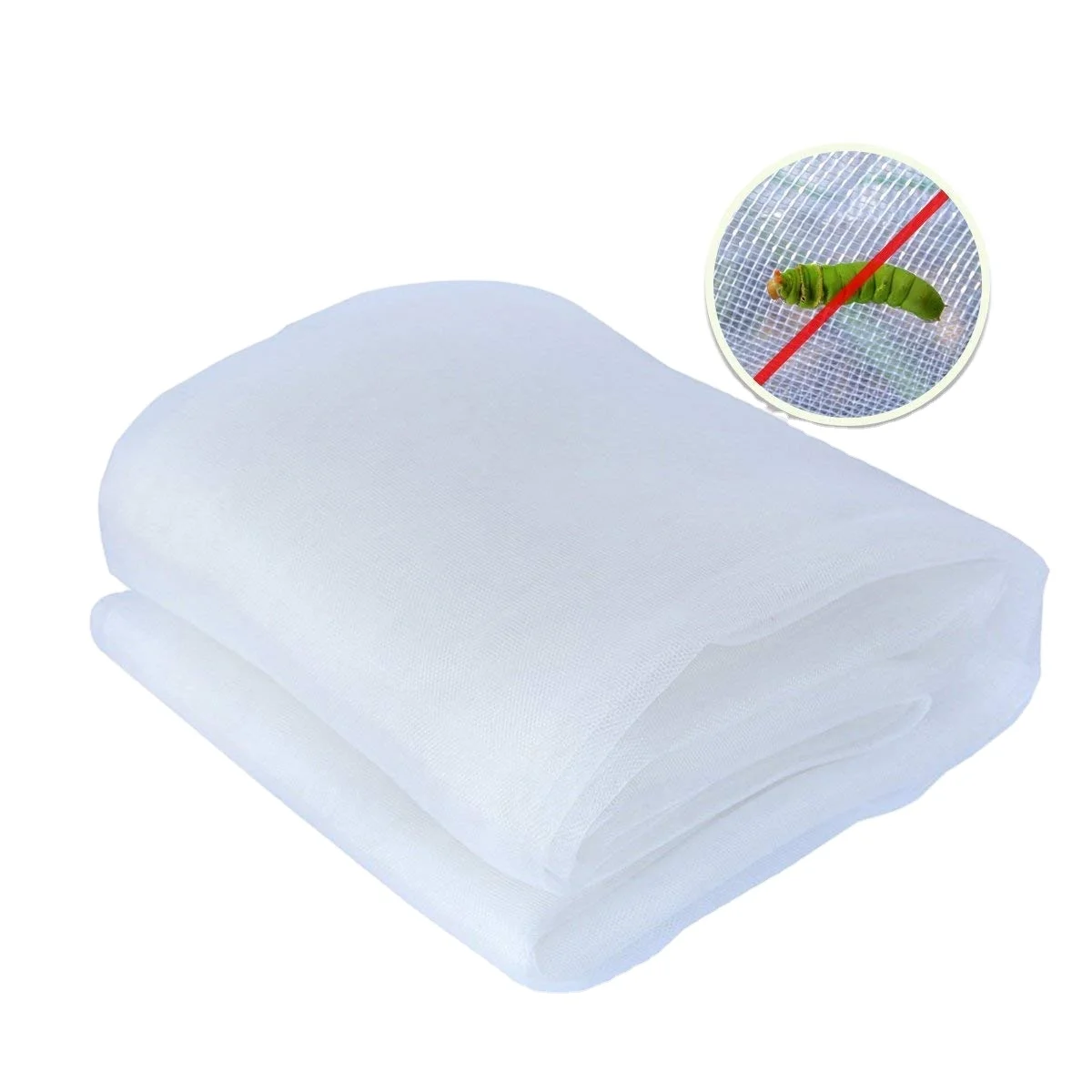 White Anti Insect Net Greenhouse Insect Proof Net 40mesh Insect Net ...