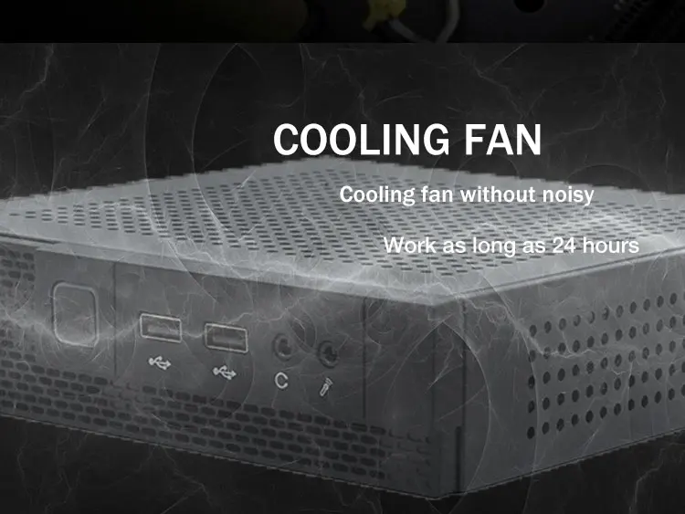 Oem Industrial Mini Pc Core I3 4gb Ram 128gb Ssd Win 10 Embedded ...