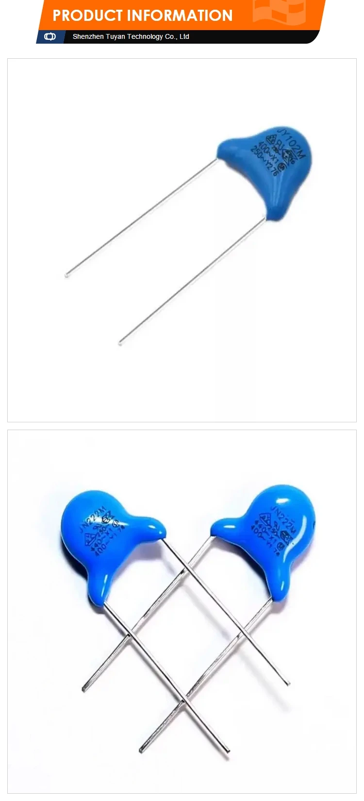 Safety Capacitor Film Capacitor 250v 1nf 102m 1000pf 1nf Y1 7.5mm - Buy ...