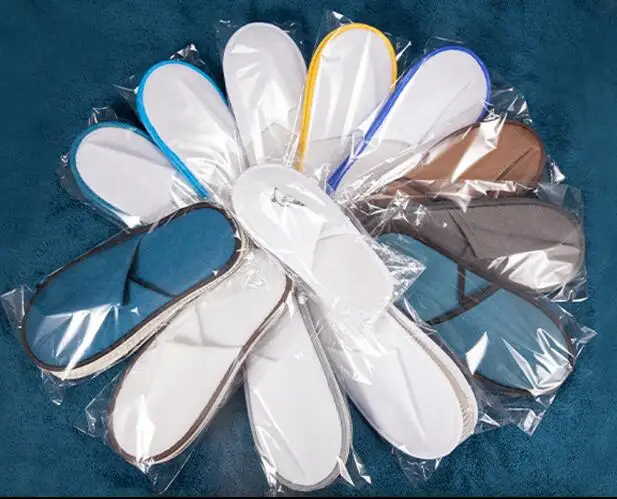 Spa Flip Flops Disposable Slippers For Hotel Guests Women Men Closed ...