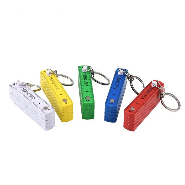 Mini 50cm Plastic Foldable Folding Ruler With Keyring| Alibaba.com