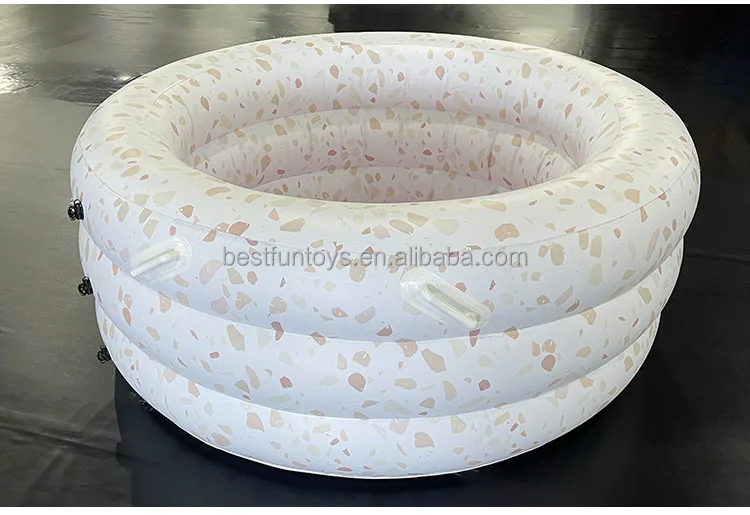 Thickened Pvc Inflatable Round Birth Pool With Handles For Pregnant ...