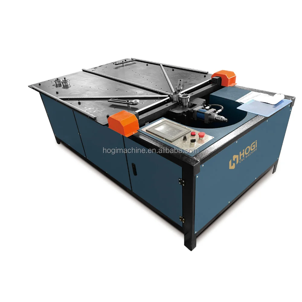 HOGI Hydraulic Flange Forming Machine Automatic metal cylinder Flanging ...