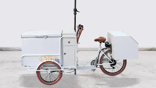 Mobile Ice Cream Freezer Bike Bicycle Cart With Cooler For Sale - Buy ...