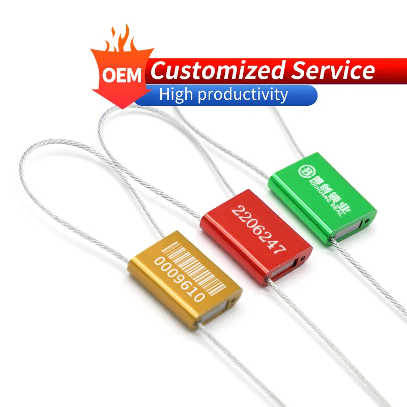 Bcc202- 1.5mm Safety Seal Cable Aluminum Container Seal - Buy Cable ...