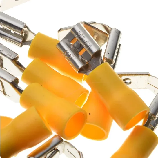 Piggy Back Spade Terminators Insulated Butt Connector Crimp Electrical ...