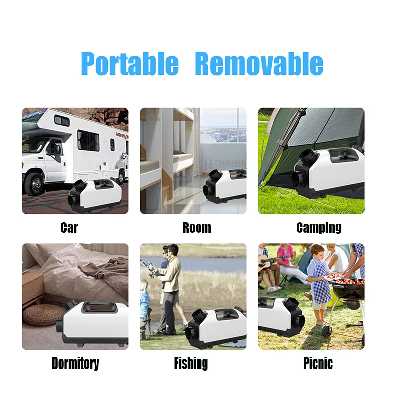 For Car Room Camping Portable Removable Small Air Conditioner 2400btu ...