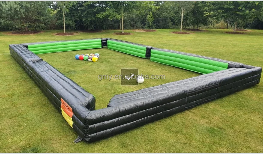 Giant Inflatable Soccer Pool Table Football Pool Pitch Billiards ...
