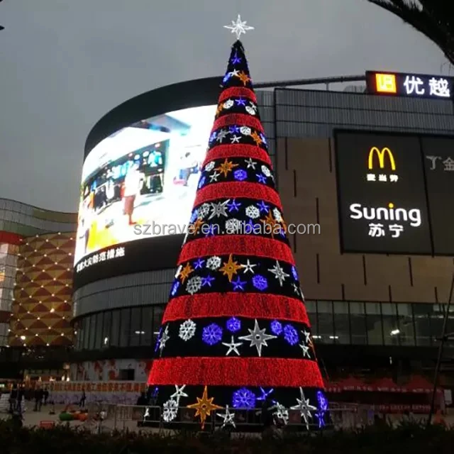 Factory Customized Large LED Lighted Christmas Decoration PVC ...