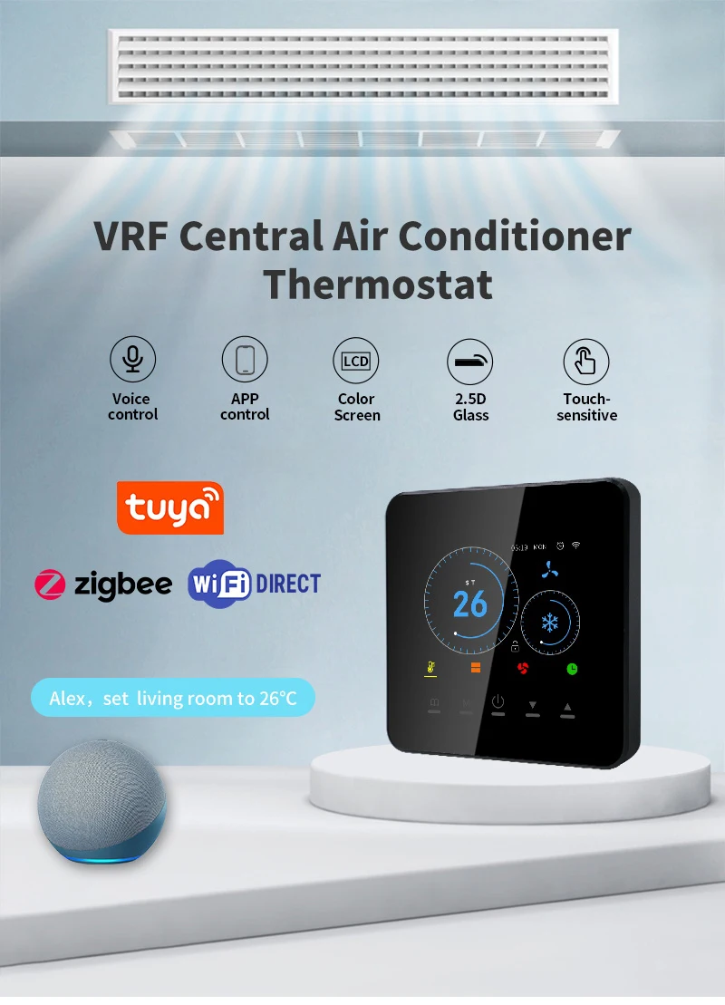 Smart Duct Split Unit Thermostat for Mitsubishi Electric CN105 with LCD ...