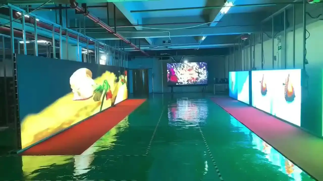 Outdoor P4 Hd Waterproof Led Circular Led Display Screen Round Circular ...