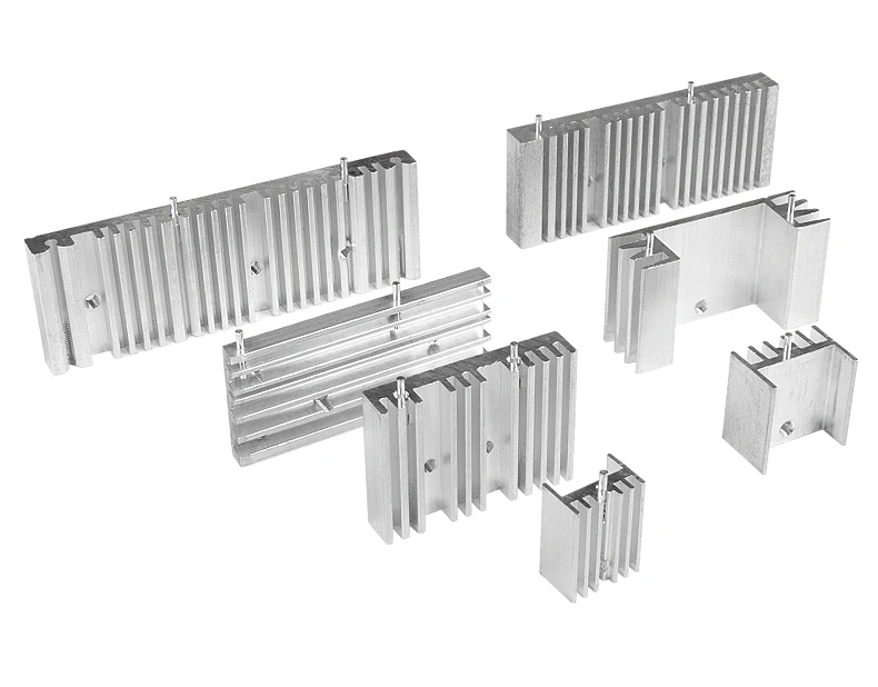 Factory Custom Aluminum Extruded Profile Radiator Radiator Shaped ...