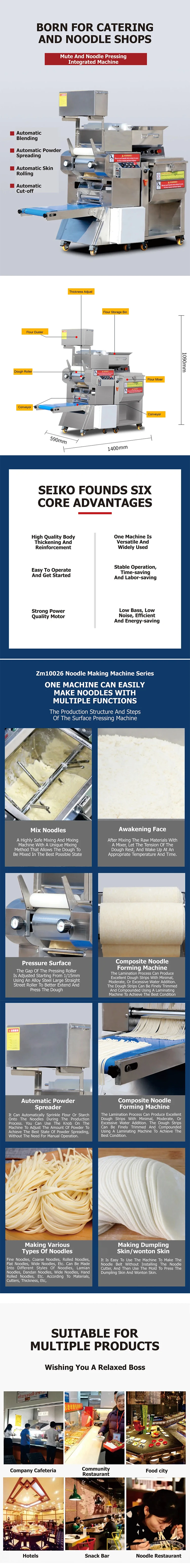 Professional Pasta Ramen Dough Mixer Noodle Making Manufacturer ...