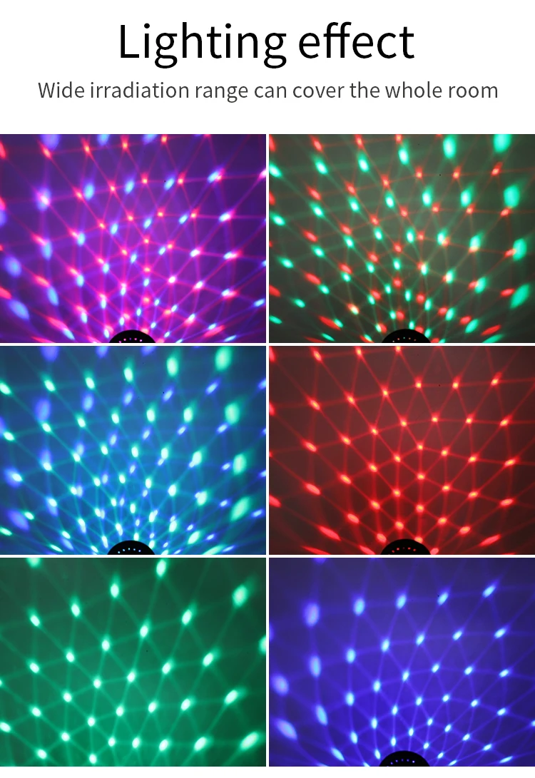 Mini Ufo Disco Light 2 In 1 Sound Activity Rgb Dj Usb Car Atmosphere ...