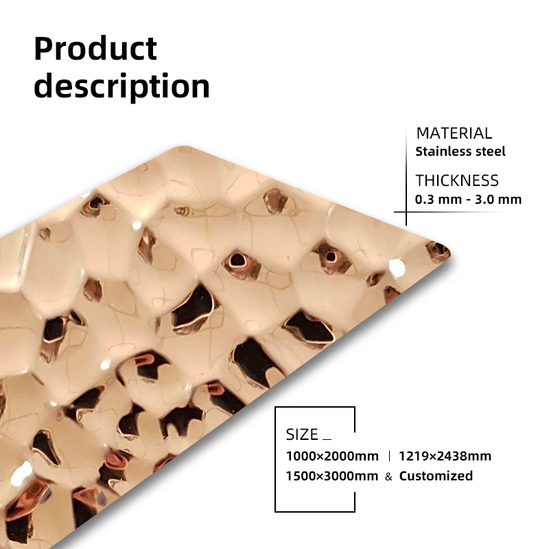 Grand Factory 1219x2438 316 Dimple Stamped Water Ripple Metal ...