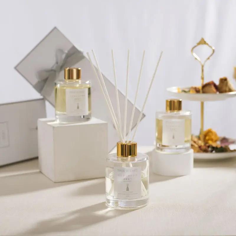 Luxury Christmas Custom logo Reed Diffuser Packaging Boxes Reed ...