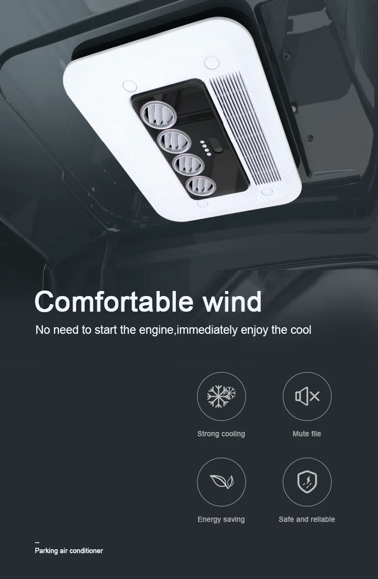 Gree Parking Roof Top Rv Motorhome Truck Air Conditioner Caravan Heavy ...