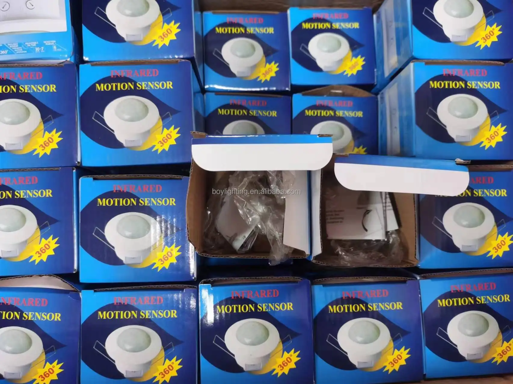 CE ROHS AC110-240V 360 Degree Human Mini Recessed PIR Sensor