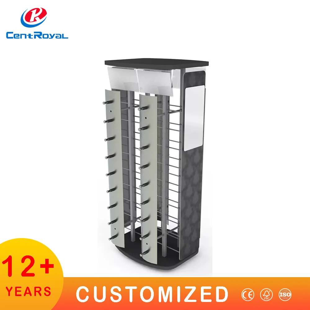 Shopping Mall Metal Countertop Sunglasses Display Rack Optical Display ...