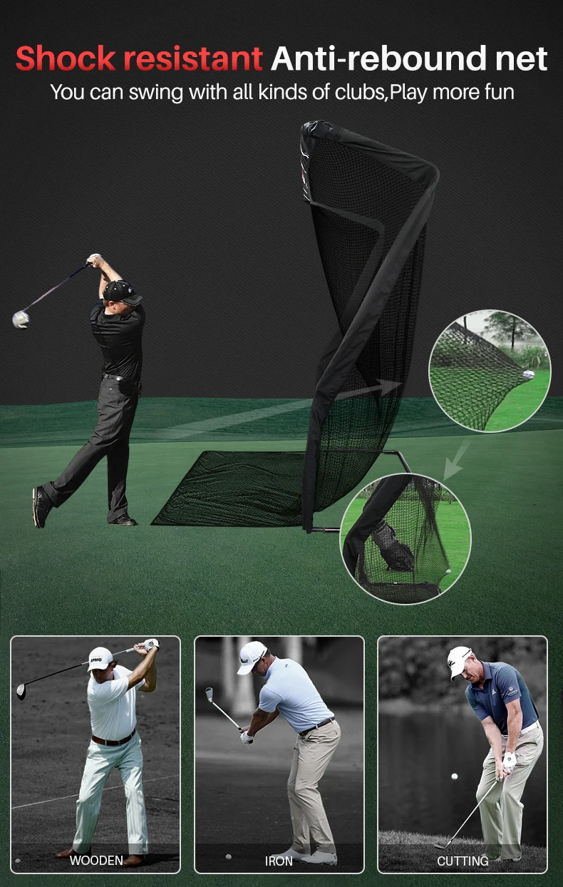 PGM LXW019 Golf Driving Nets - Enhance Your Backyard Practice
