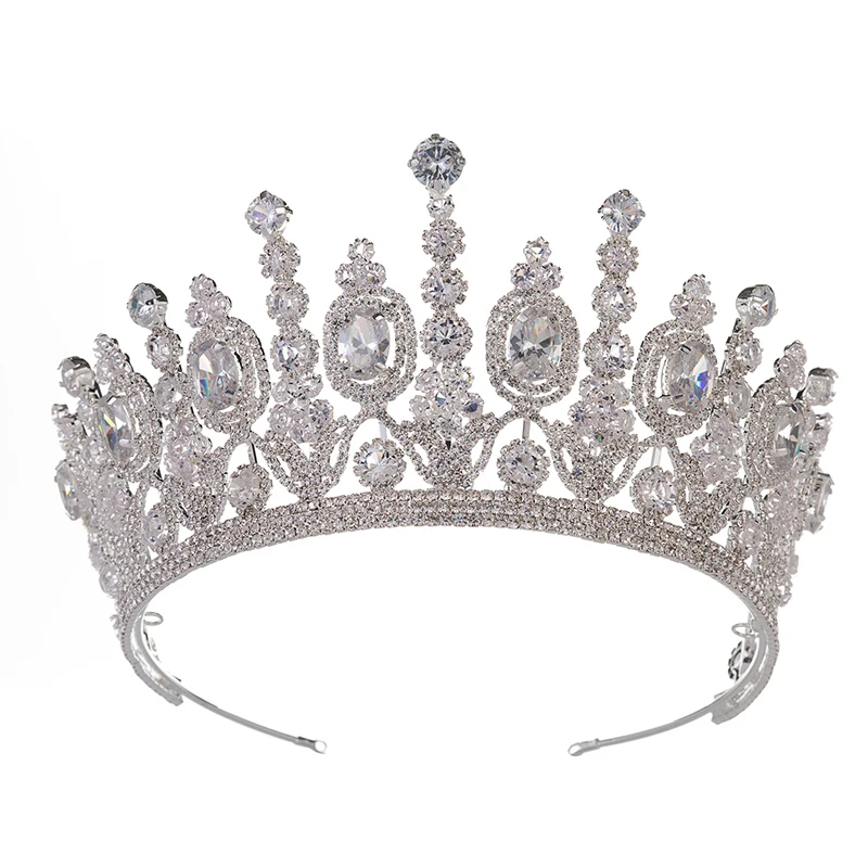 Echsio Bridal Classical Couronne De Mariage Crown Luxury