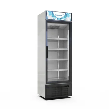 Vertical Freezer Display Upright Commercial Freezer Glass Door Multi ...