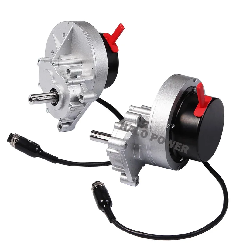 12V 24V 200W Brush Gear DC Motor for Electric Wheelchairs