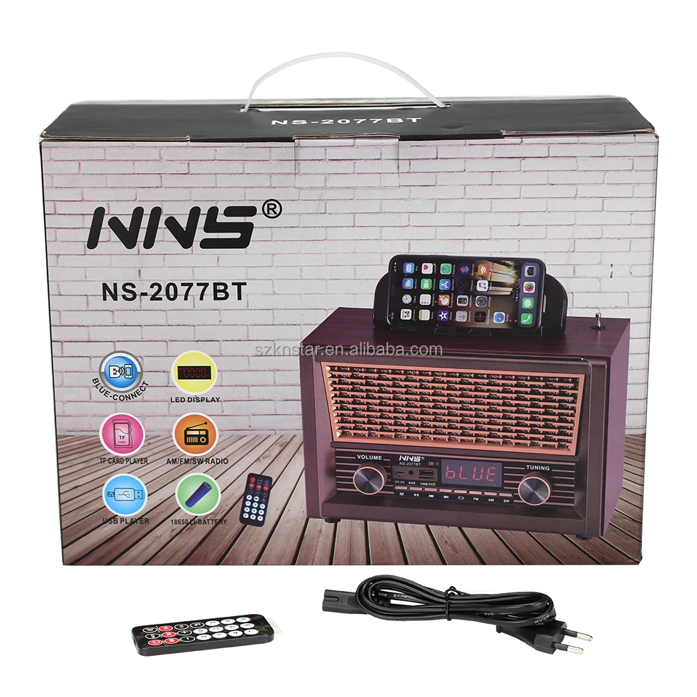 Big Size Old Style Desktop Radio With Led Display Powerfull Retro ...