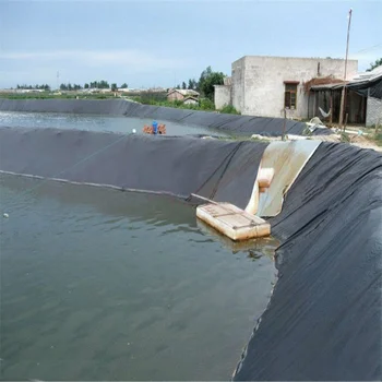 Waterproofing Membrane High Density Polyethylene Pond Liner Roll 0.5mm Geomembrane Hdpe Dam ...
