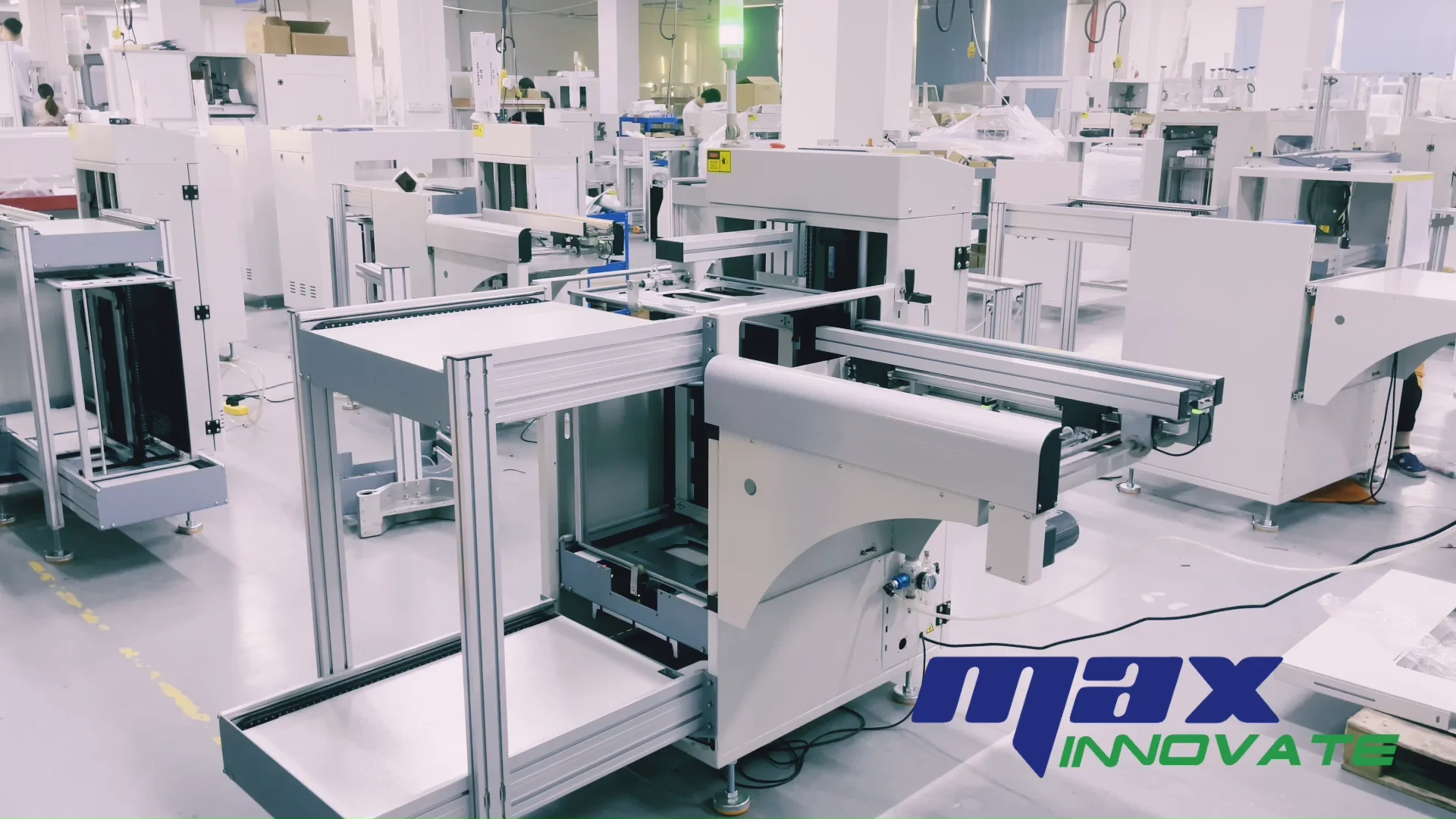 L Shape Pcb Unloader Pcb Magazine Loader For Smt Assembly Line - Buy ...