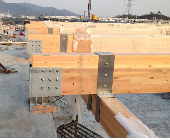 Custom Laminated Solid Wood Beams for Building Construction