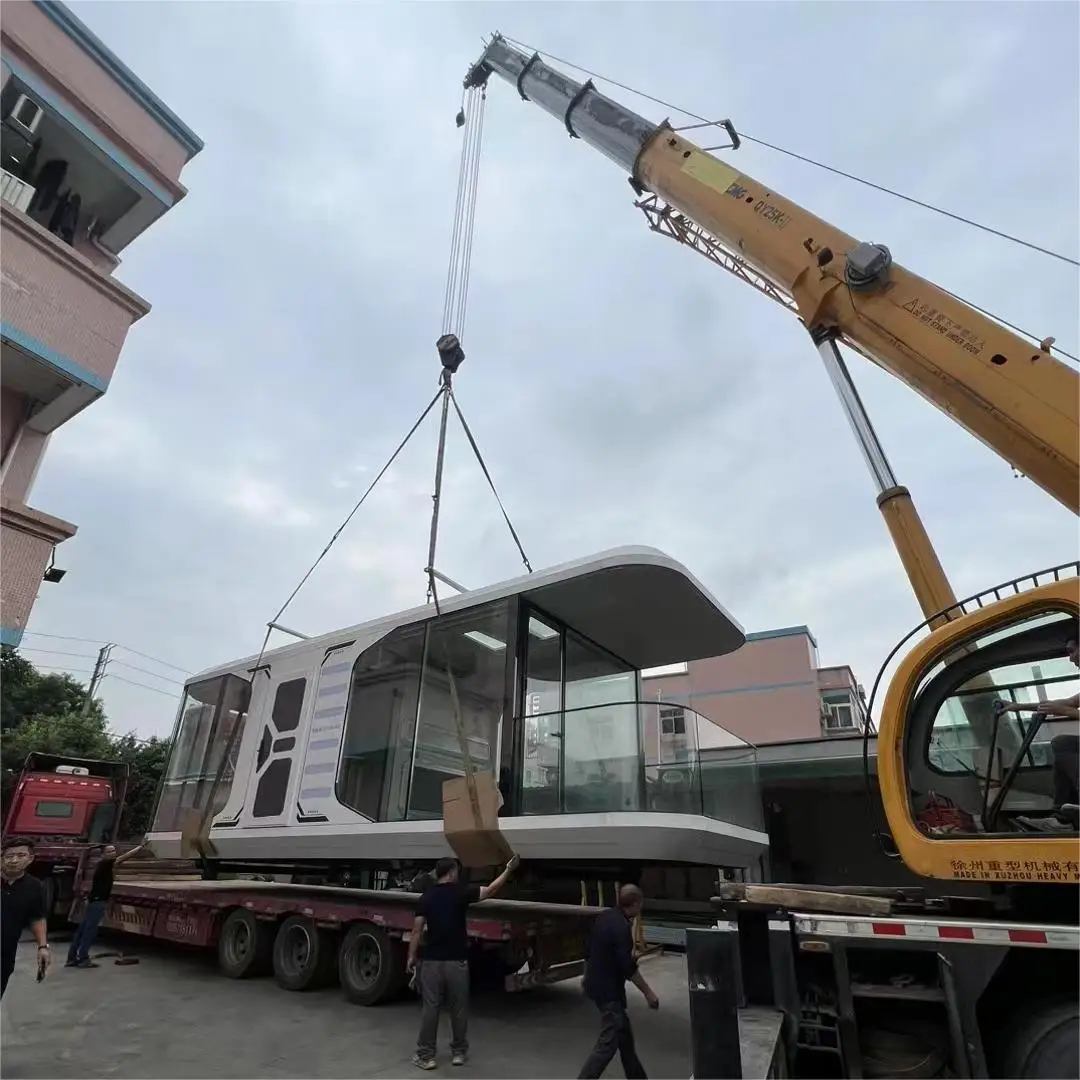 Prefab Modular Smart Tiny House Space Capsule Room Sleep Bed Apartment ...