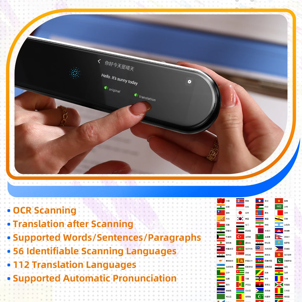 Vormor X2 Translation Pen - Portable Scanning Dictionary