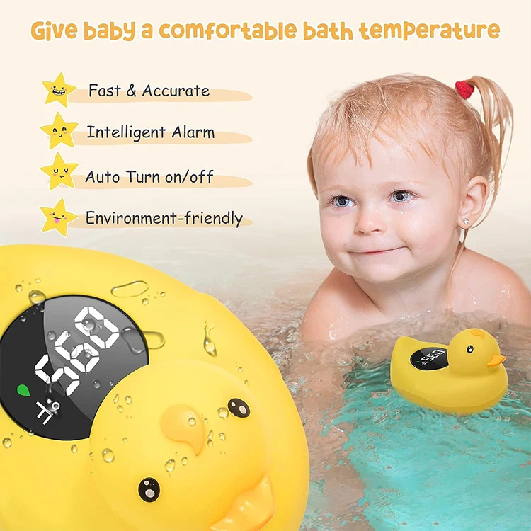 Baby Bath Tub Thermometer For Newborn Bathtub Water Temperature ...