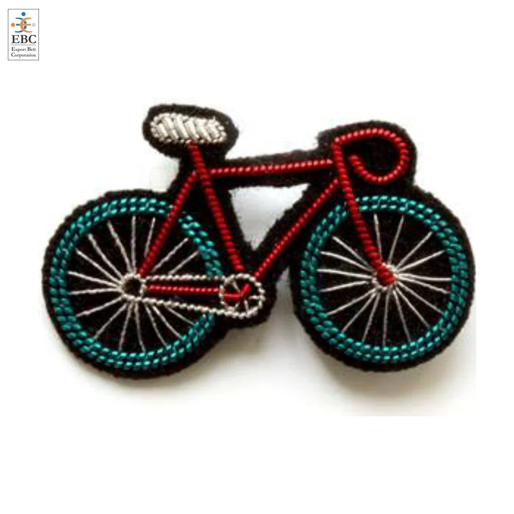 Stock Lot 100% Embroidery Lapel Pin Wedding Badge,Hand Embroidery ...