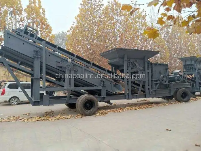 80tph Mobile Station Stone Crusher Fine Large Capacity Stone Rock Ore ...