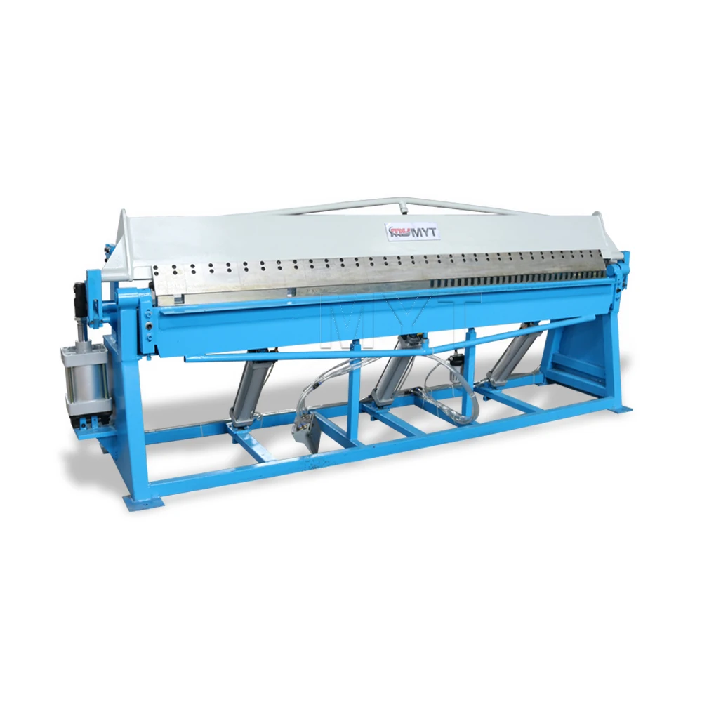 Small Aluminum Sheet Bender Duct Manual Folding Machine For Hvac Tdf ...