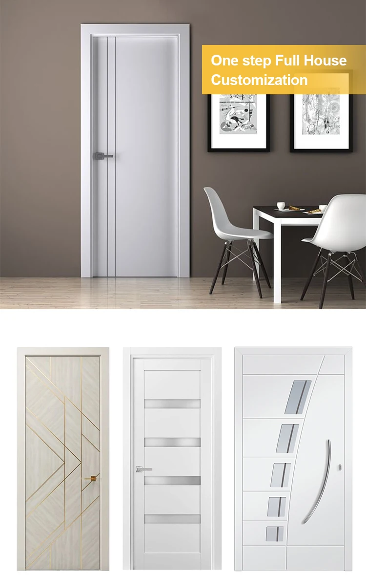 PVC Wooden Doors for Interior - Modern & Durable Solutions