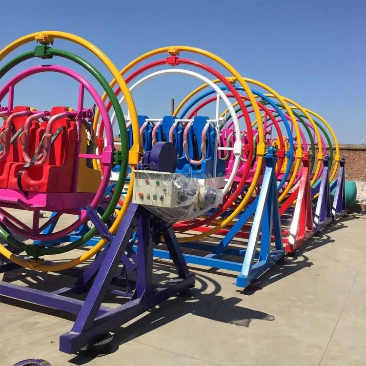 Amusement Orbitron Ride - 6 Seat 360 Degree Rotating Games