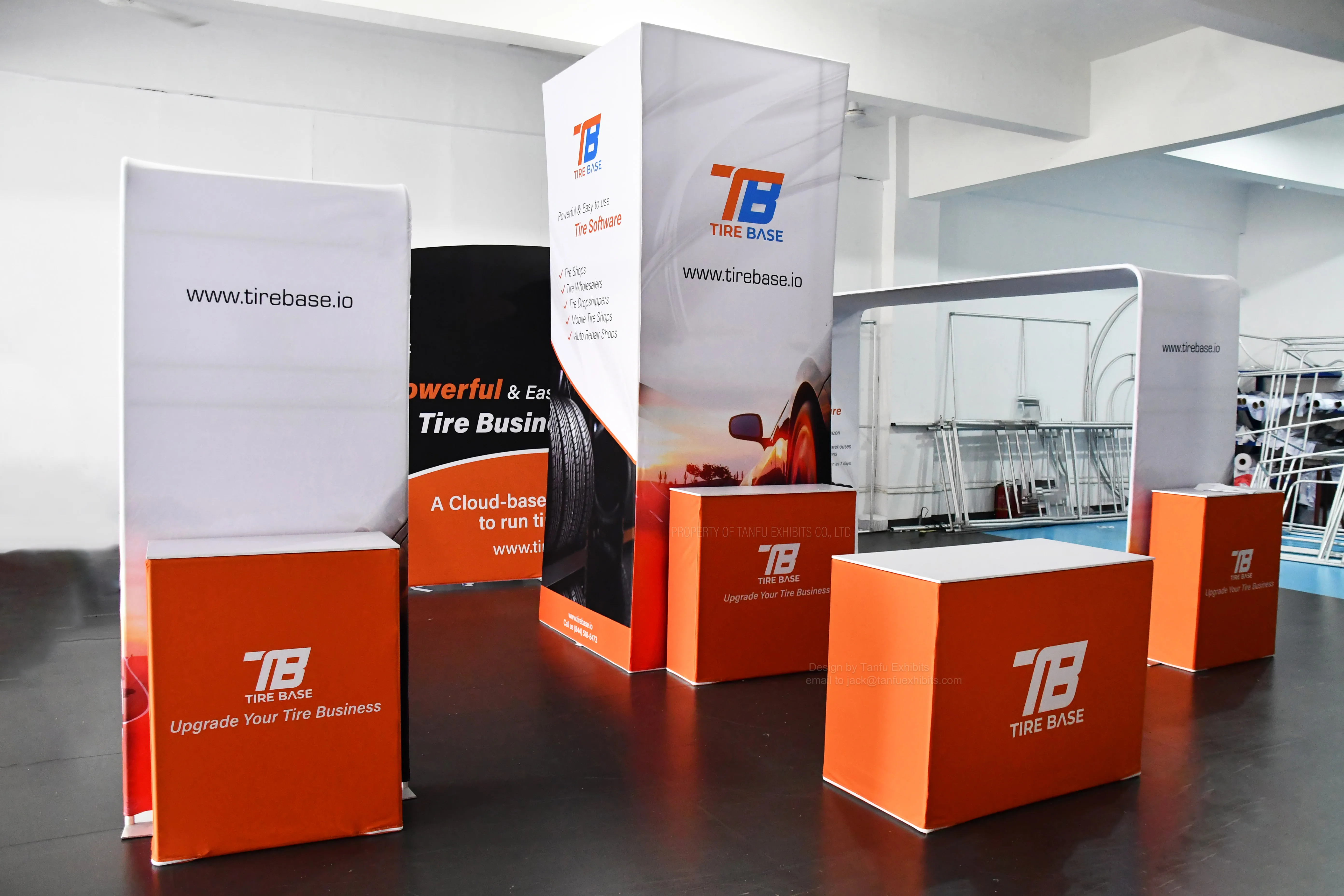 Custom Size Easy Assembly Trade Show Booth Design Exhibition Booth for ...