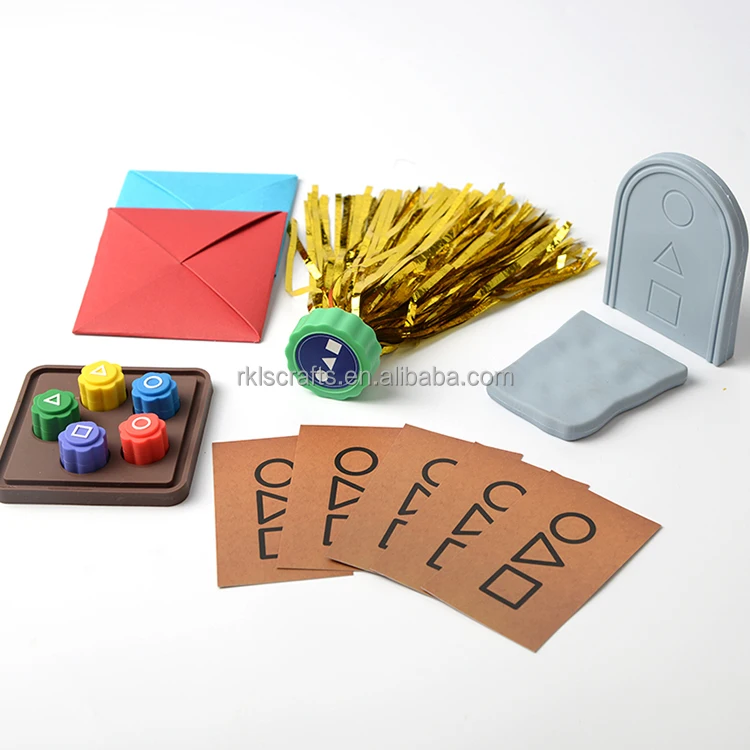 Pentathlon Game Set Korean Folk Game 5pc Set with Gonggi Ddakji Paeng-y ...