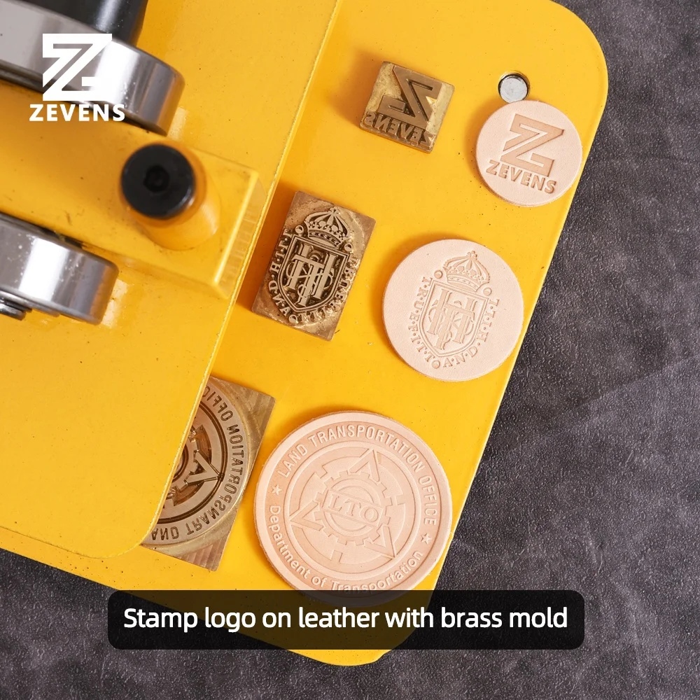 Handmade Leather Craft Tools - ZEVENS Leather Press Punch Machine