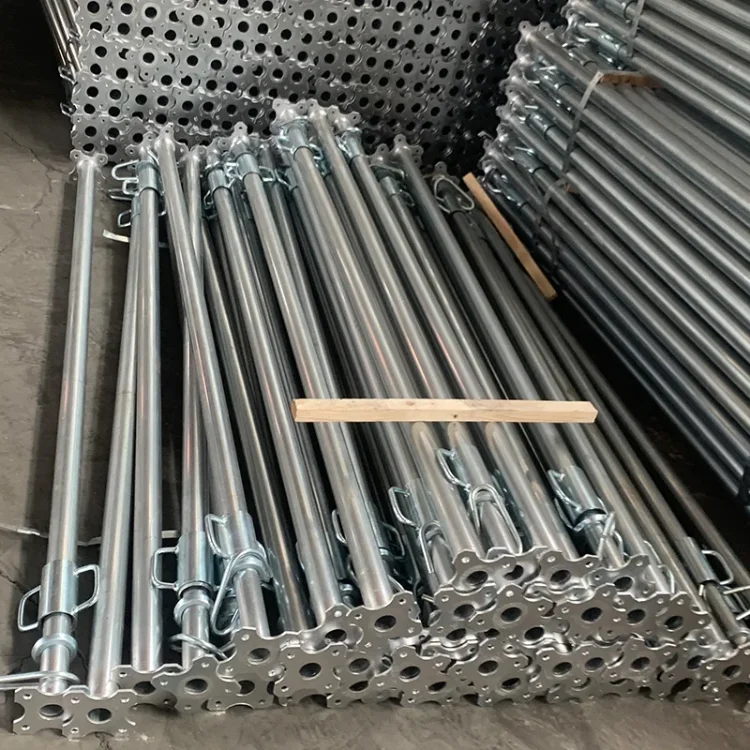 Galvanised Steel Acrow Props Slab Supports Telescopic Jack Post ...
